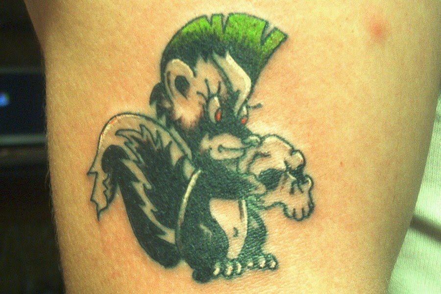 Skunk tattoo ideas