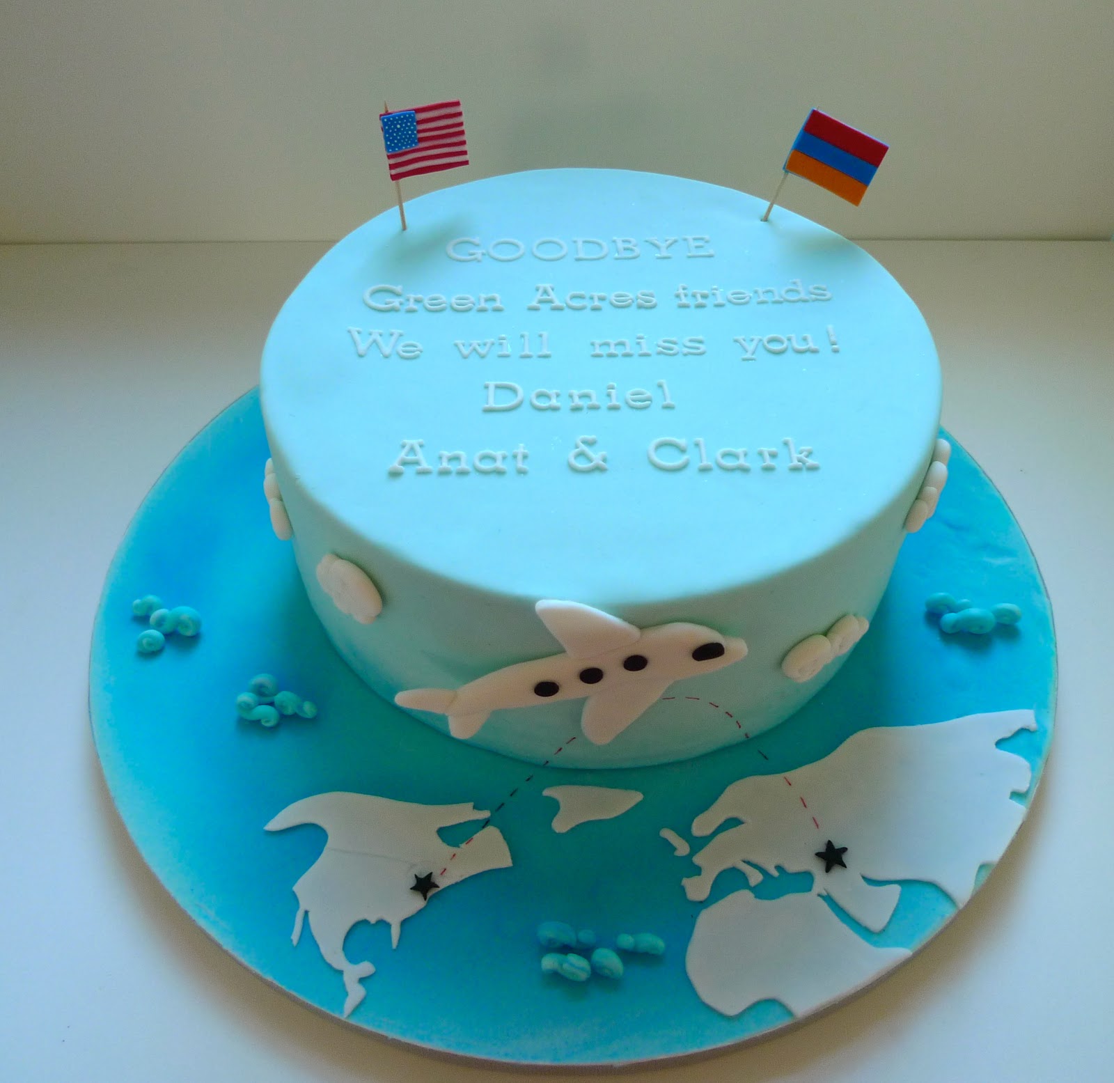 A Special Cake: Goodbye