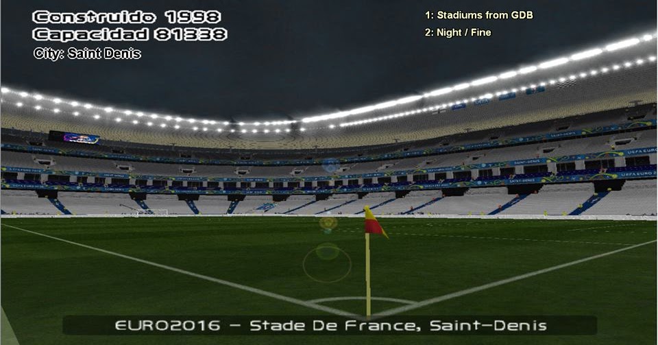 PES 6 • Estádio - Stade de France ~ PES Old ||| Tudo para seu Pro ...
