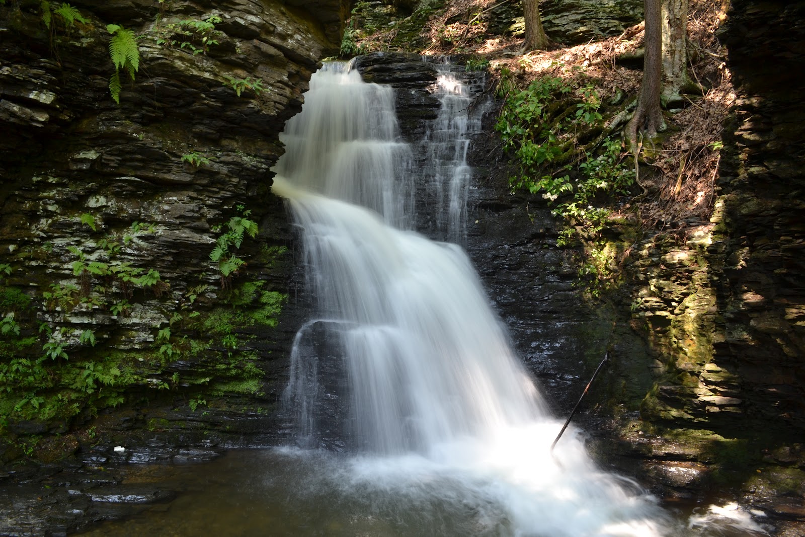 Nanda & Nathan The Travellers: Bushkill Falls -- The Niagara of ...