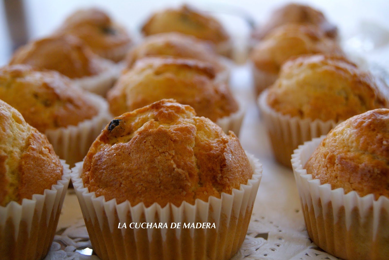 LA CUCHARA DE MADERA: MAGDALENAS CON DIFERENTES RELLENOS