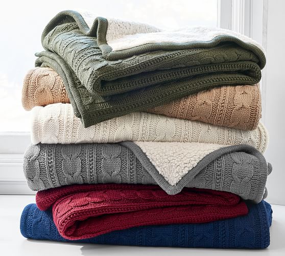 KARA'S STORIES: Cozy Cable Throw