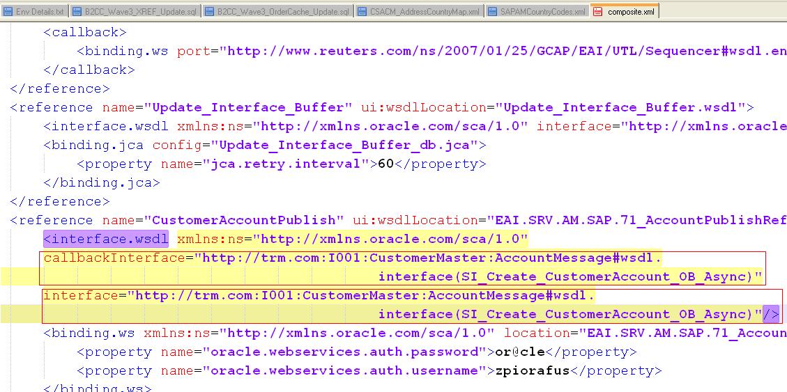 Oracle Soa Suite 10g To 11g Migration Unable To Register A Service Endpoint For A Defined