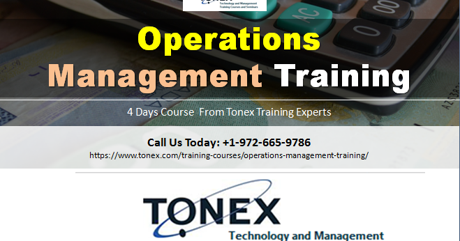 Operations Management Training Bootcamp