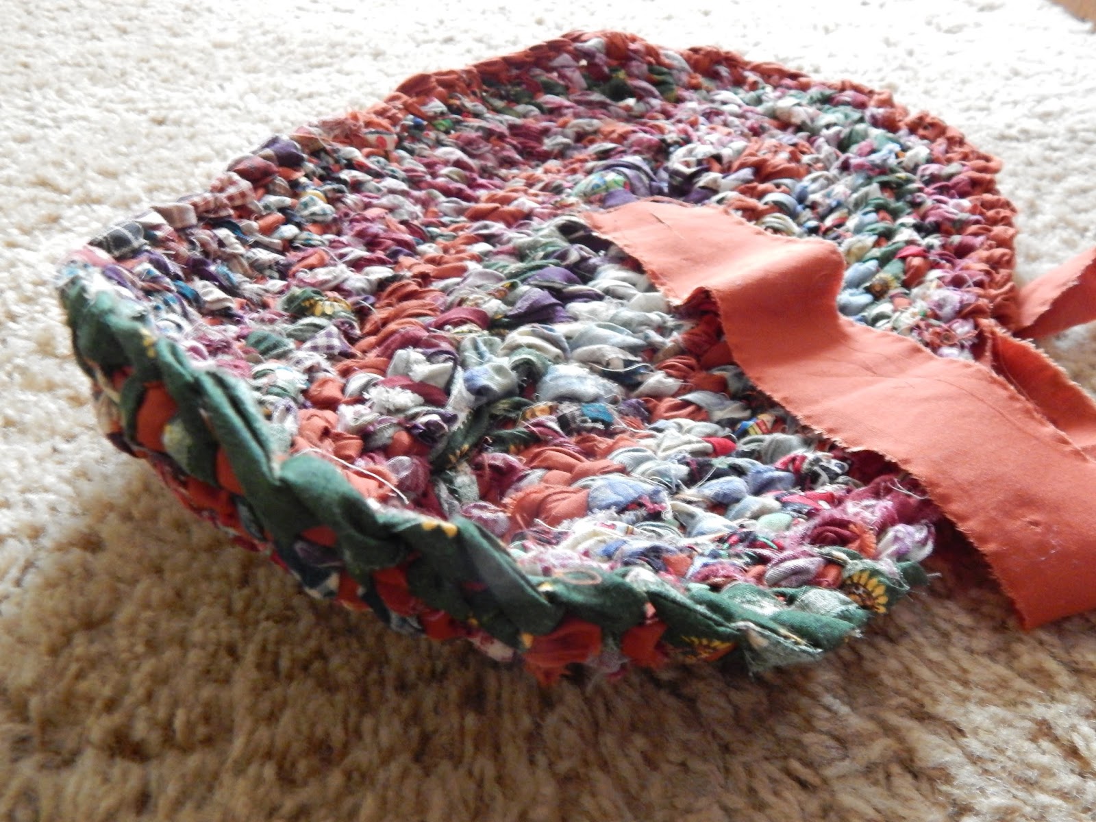 Thoughts from Frank and Fern: My First Rag Rug & Some Thoughts on the World