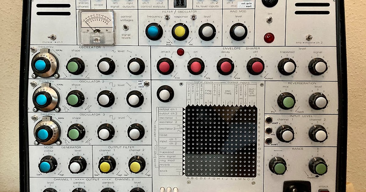 MATRIXSYNTH: EMS Synthi A w/ factory mods - EMS Cornwall build