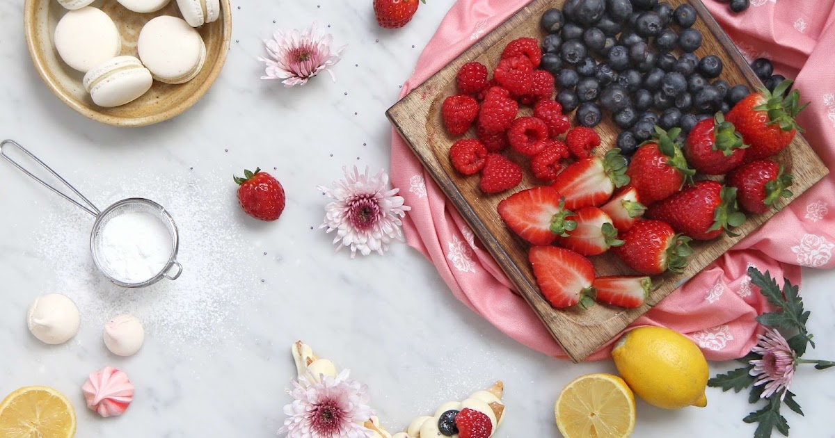 Number Cake Citron Fruits Rouges | Recueil Gourmand