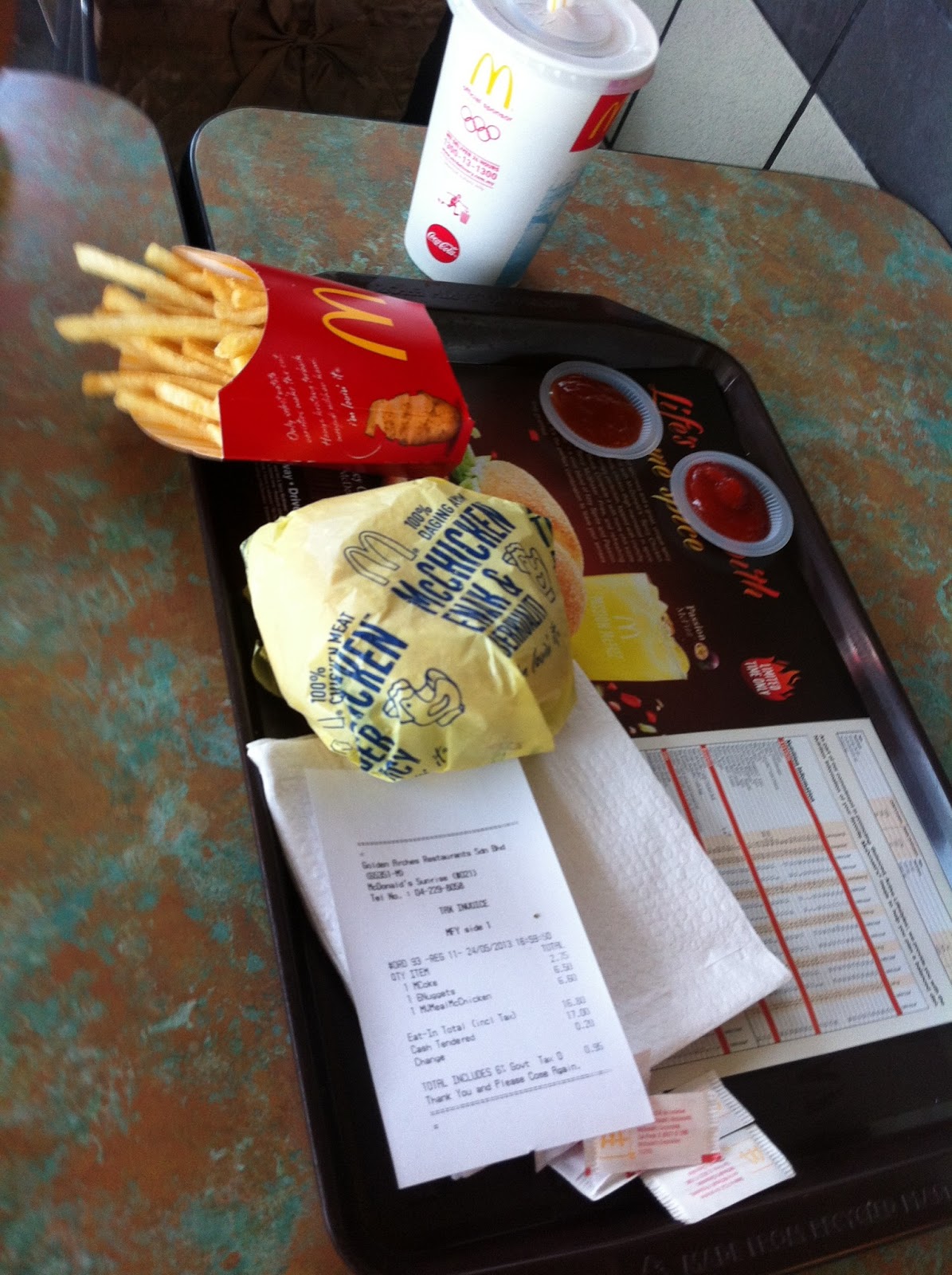 Our Journey : Penang Tanjung Tokong - Sunrise McDonald's