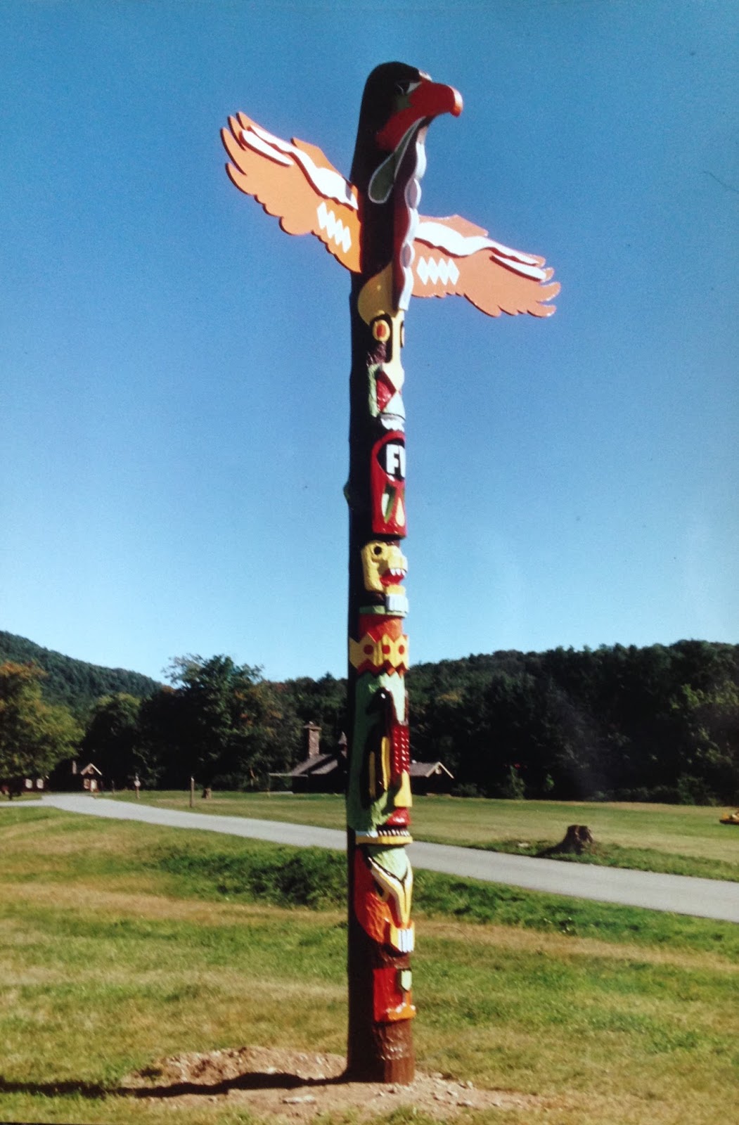 Al's Frost Valley alumni blog: the totem pole