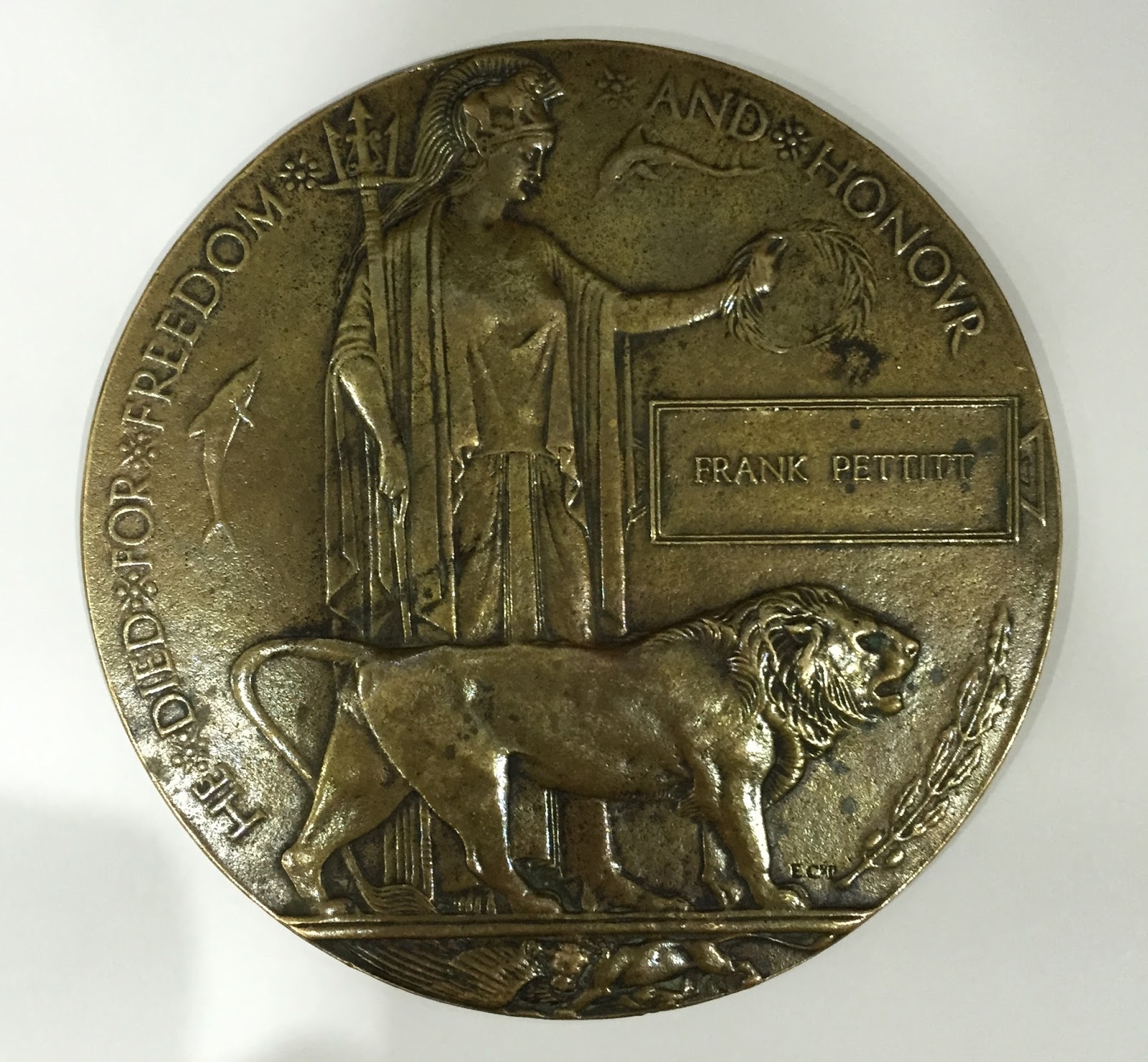 Wombwell 1914 - 1918: Private Frank Pettitt, 15914,York and Lancaster ...