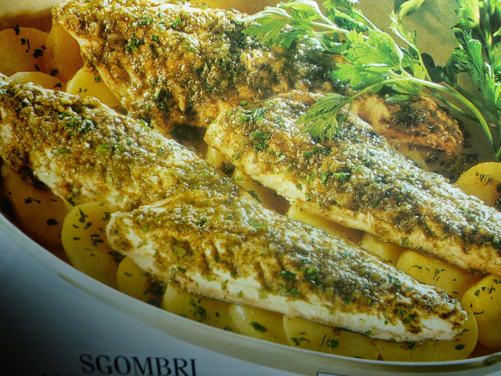 un mondo di ricette: SGOMBRI ALLA VENEZIANA