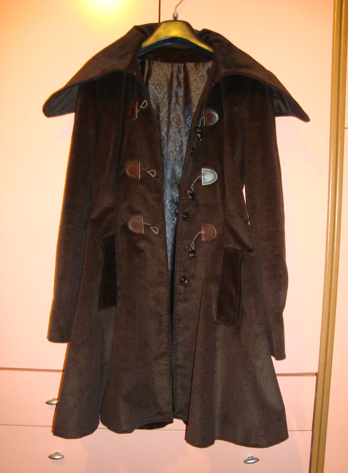 HANDMADE: CAPPOTTO REDINGOTE