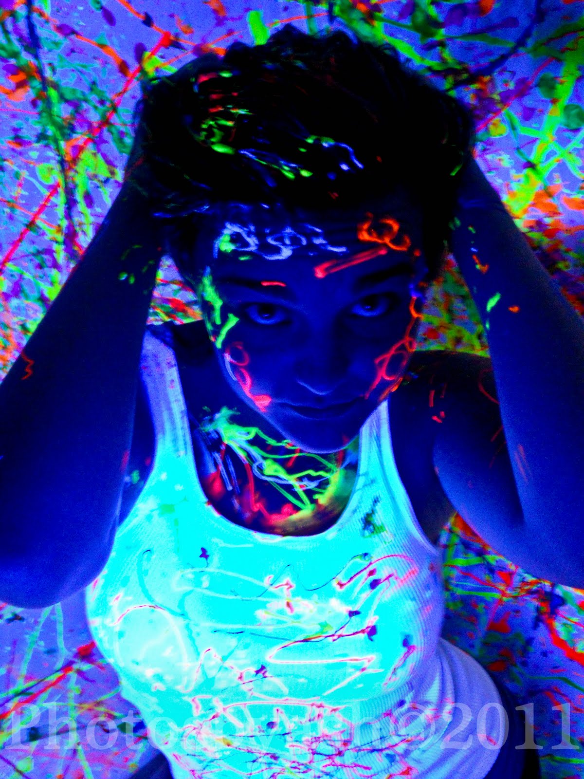PhotosbyAsh: Latest Blacklight Shoot