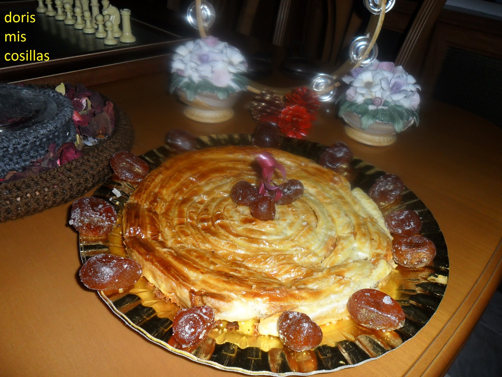 DORIS MIS COSILLAS: ESPIRAL DE HOJALDRE AL TURRÓN DE JIJONA