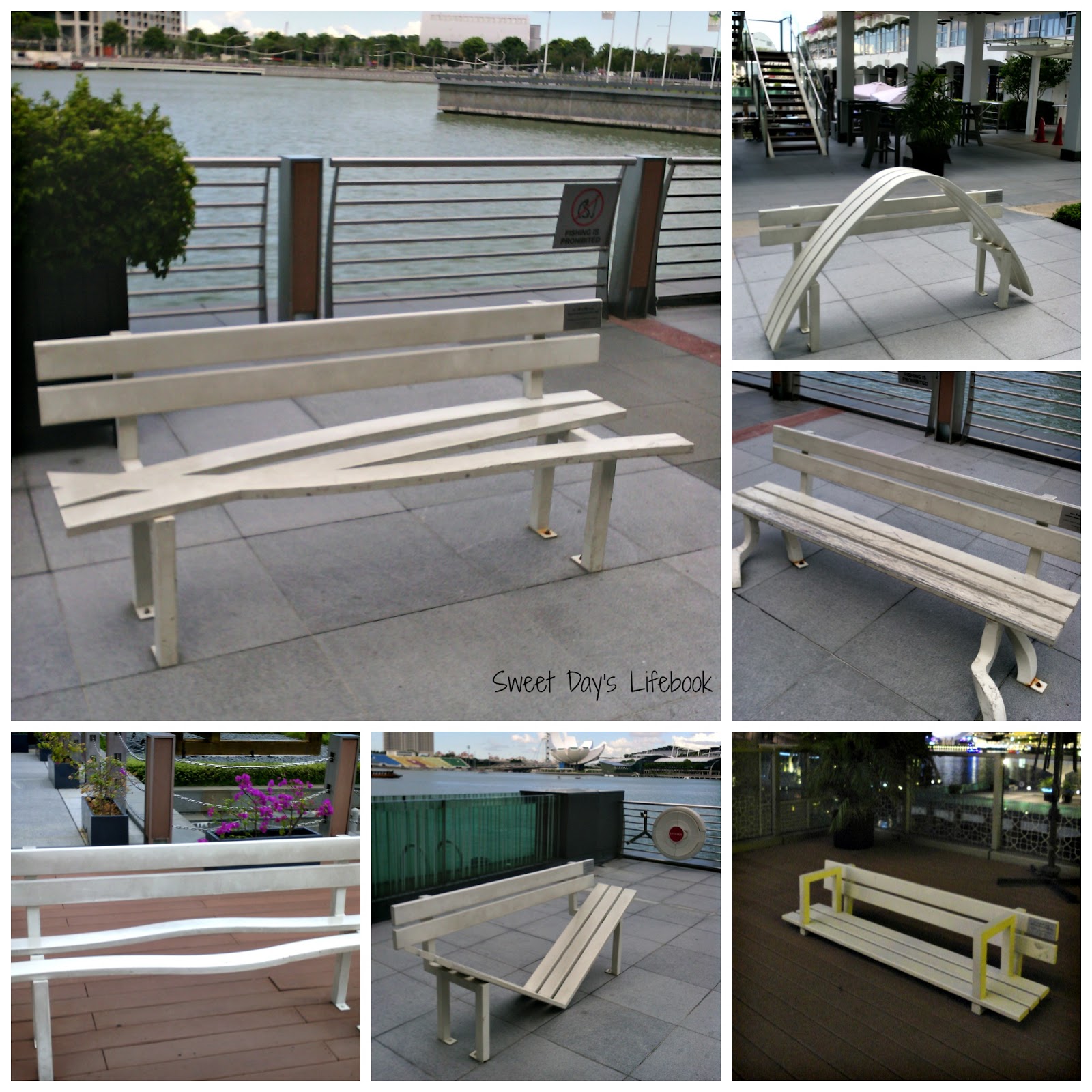 Sweet Day's Lifebook: Explore Collyer Quay -Modified Social Benches