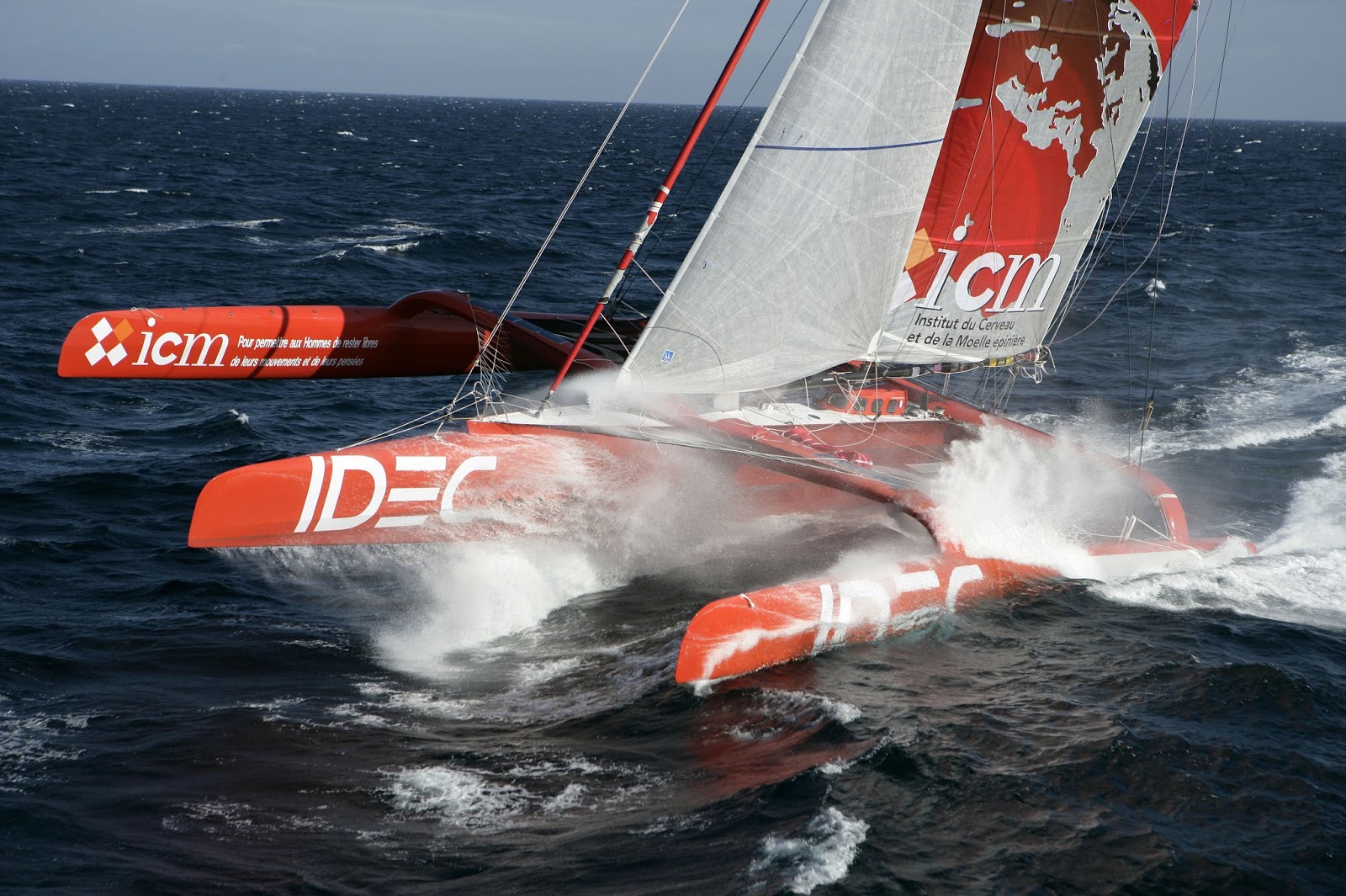 SailRaceWin: Trimaran IDEC : Francis Joyon to Tackle the North Atlantic ...