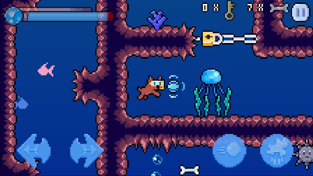 Indie Retro News: Subdog Underwater Adventure - The pixeled submarine ...