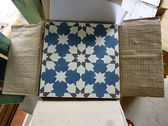 Renovating a Queenslander: Encaustic tiles & tiling
