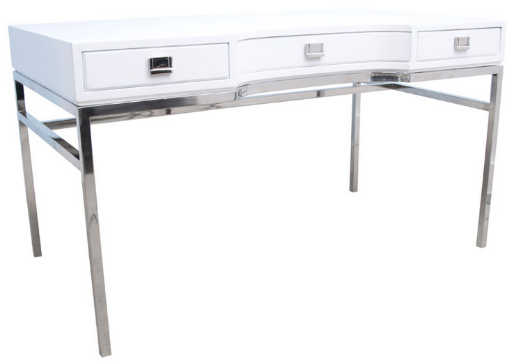 Mix and Chic: Fabulous finds- Modern White Desks (In Every Price Range)!