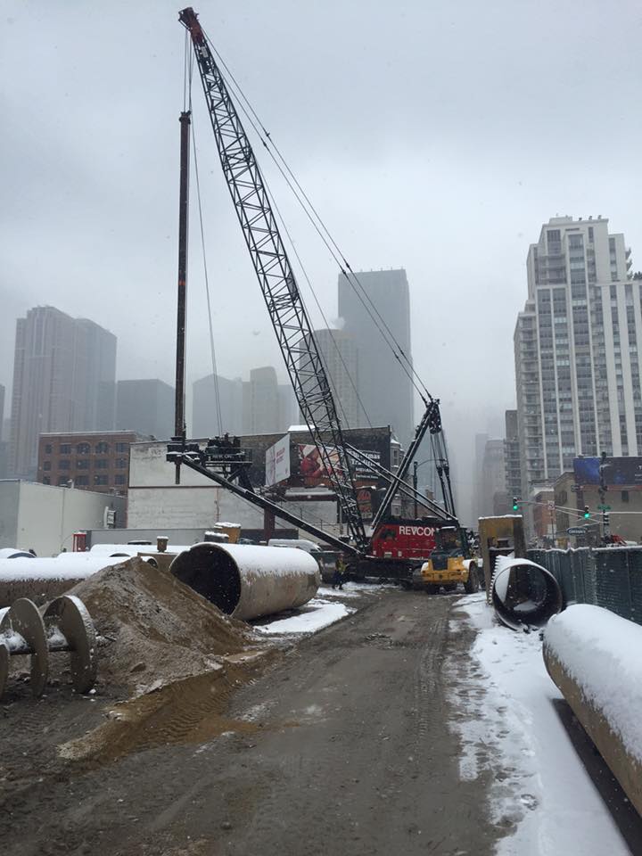 Industrial History: Skyscraper Foundations in a Swamp (Piles)