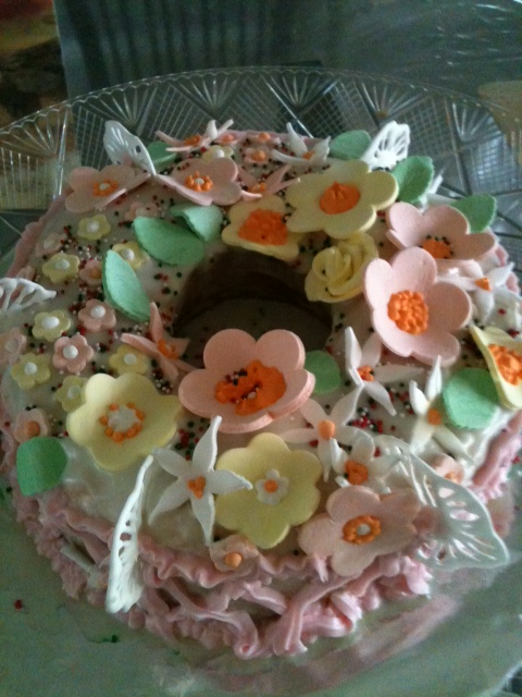 Inspire Others: Cancer Free Cake- WOOHOO!