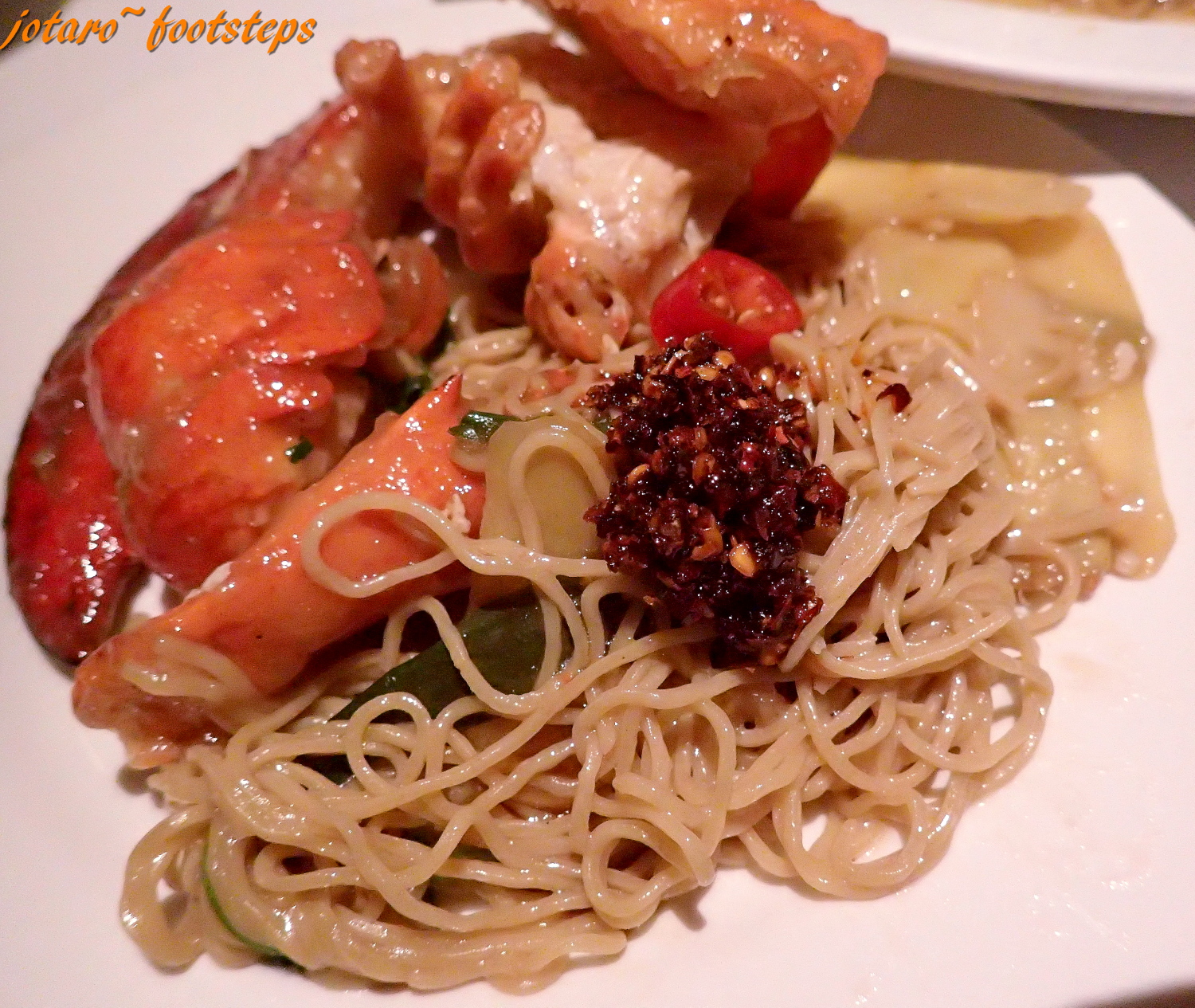 Footsteps - Jotaro's Travels: YummY! - Lobster Noodles @ Mandarin ...