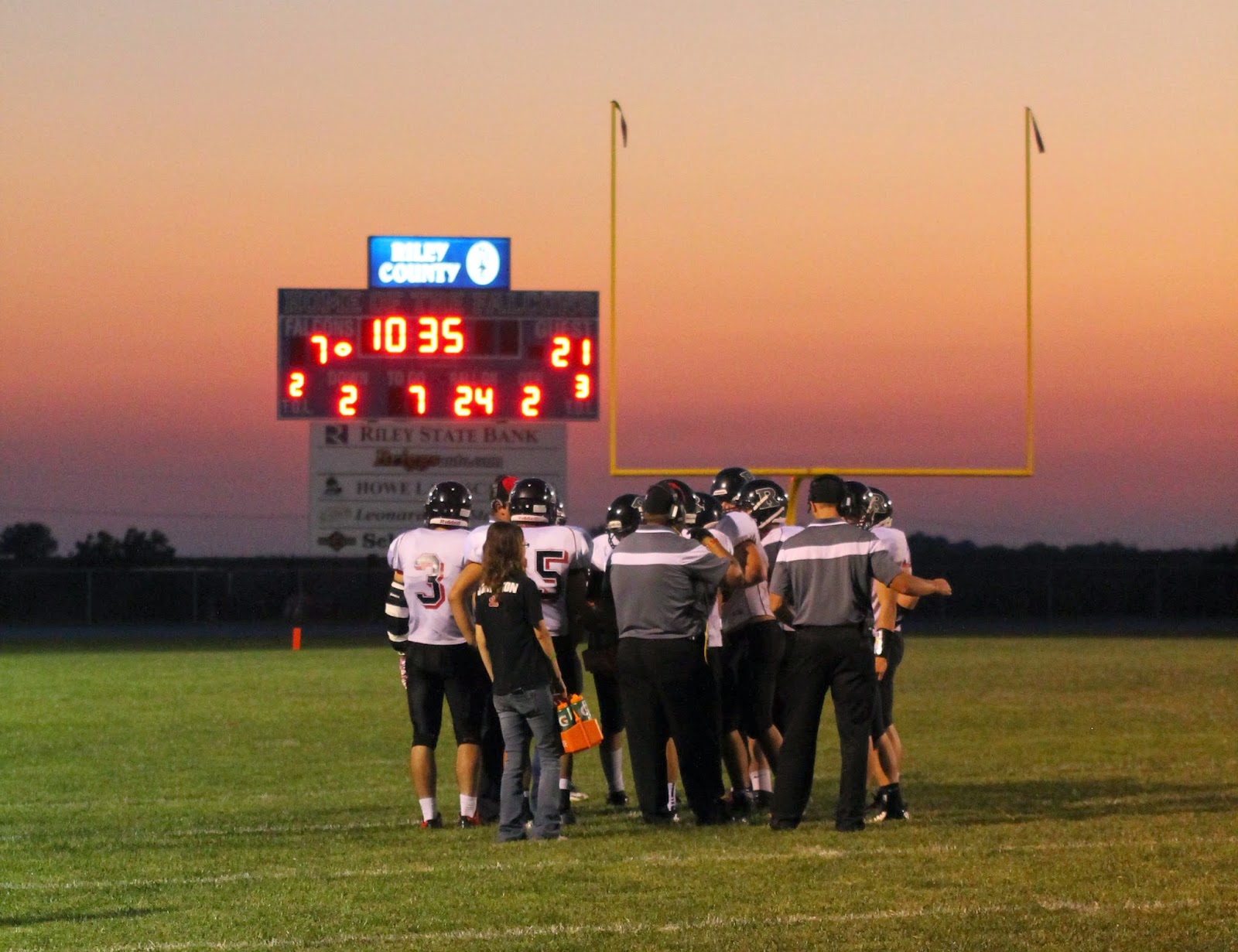 Photos of Rossville and Rossville Alumni: Riley County Football Game Photos