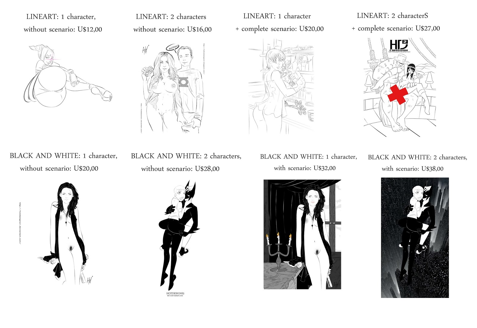 HD2 NEW PACKAGE FOR COMMISSIONS OPEN HD2 NEW PACKAGE FOR COMMISSIONS OPEN