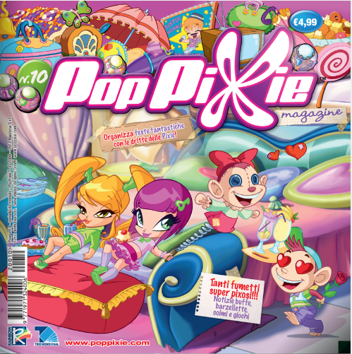 Pop Pixies4Ever™: New Pop PIxie Comics in Italy! Novi casopis Pop Piksi ...