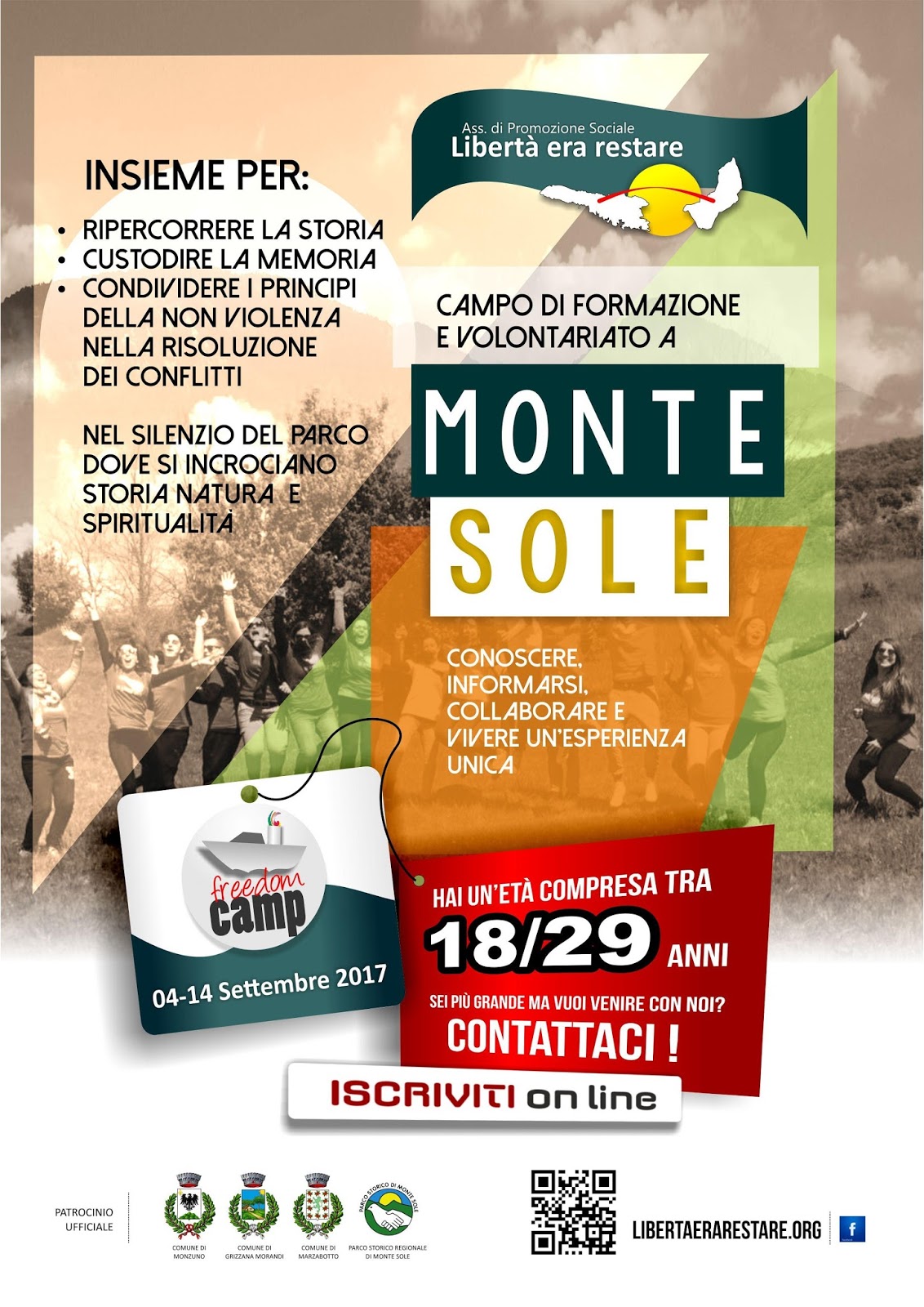 Notizie dalle valli del Reno e del Setta: Volontariato. Due campi di ...