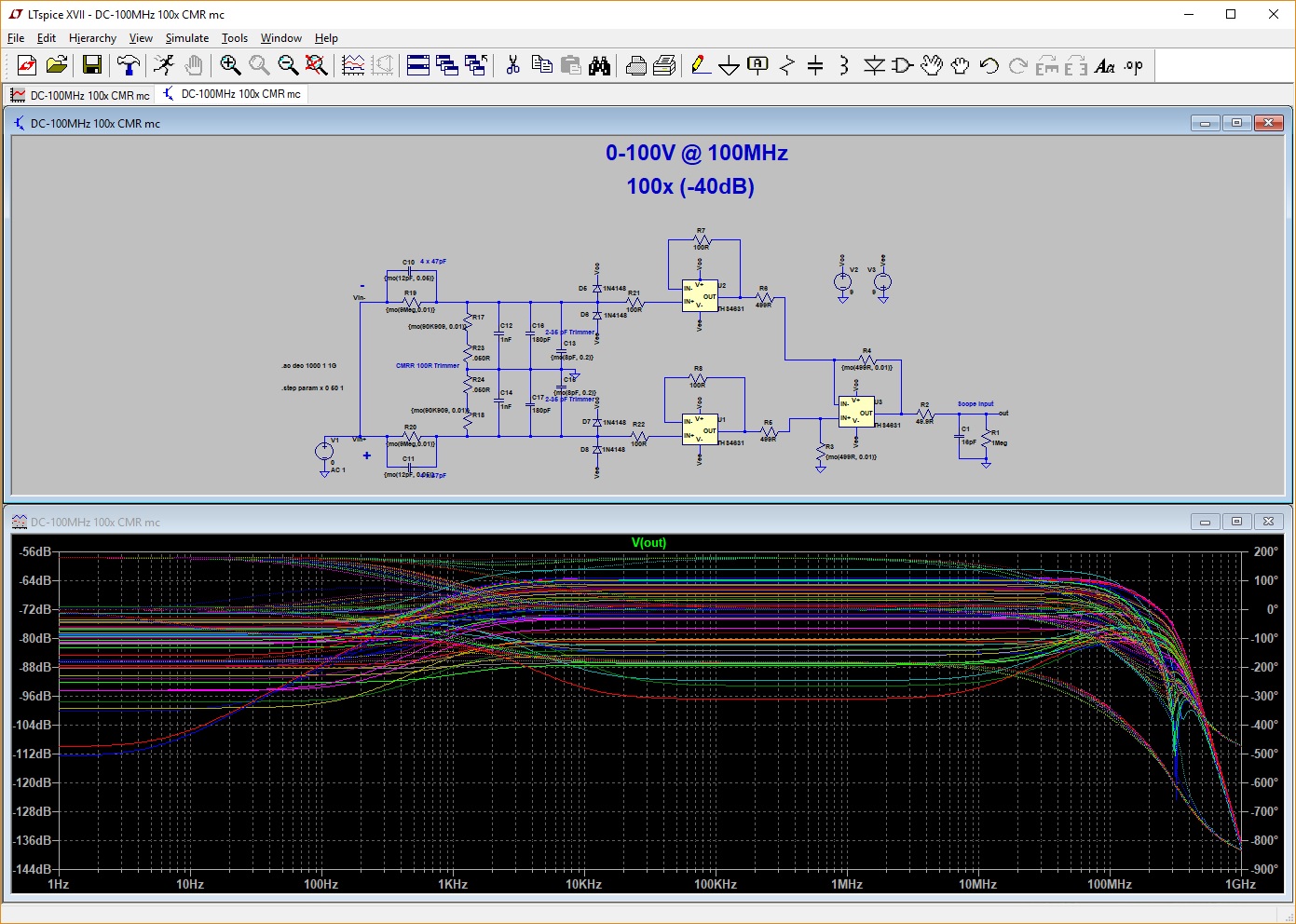 Paul's DIY electronics blog: Building a Differential Amplifier Probe