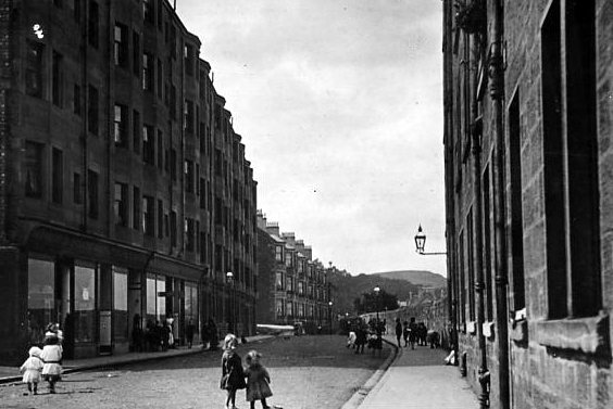 Tour Scotland: Old Photograph Port Glasgow Scotland