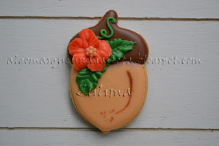 Algo más que una galleta...: GALLETAS DECORADAS: "OTOÑO VINTAGE"
