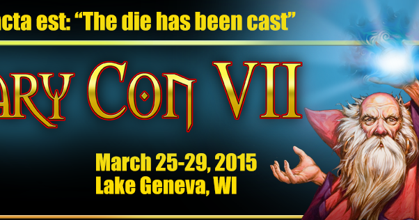 Creative Mountain Games: Gary Con VII Dates Announced