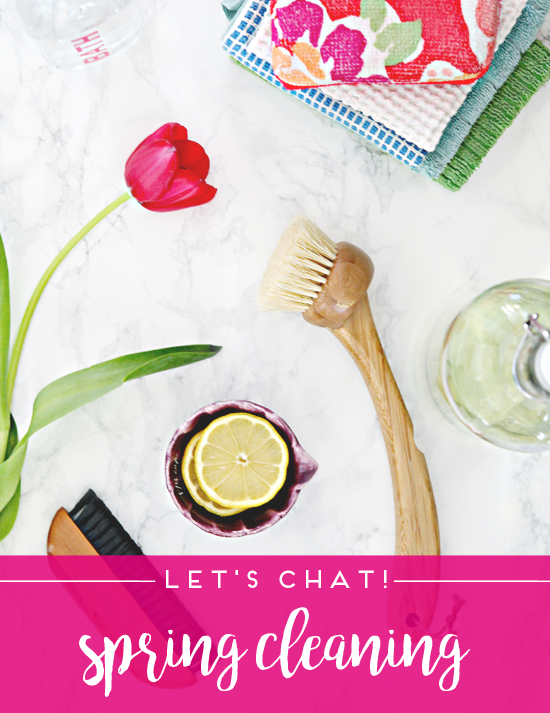 IHeart Organizing: Let's Chat: Spring Cleaning!
