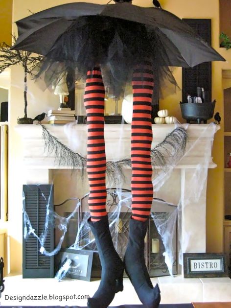 Erika s Chiquis How To Make Umbrella Witch Legs Erika s Chiquis How To Make Umbrella Witch Legs