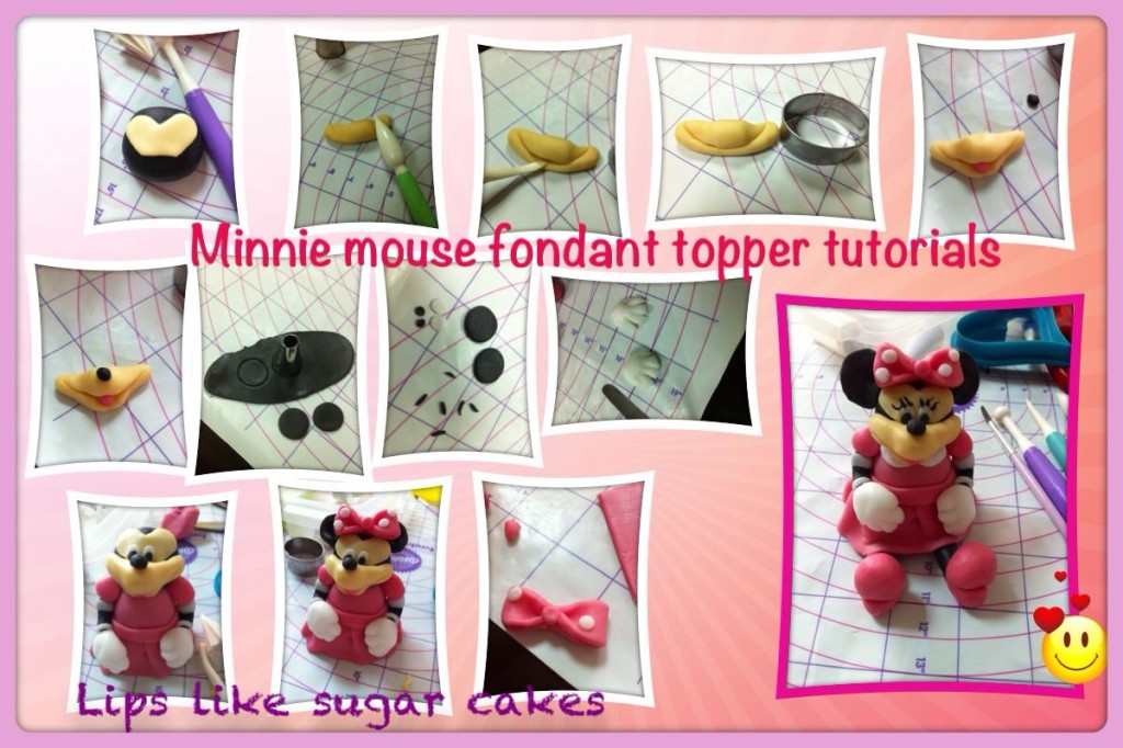 Mamchef's Corner: How to Make Minnie Mouse Fondant Figurine