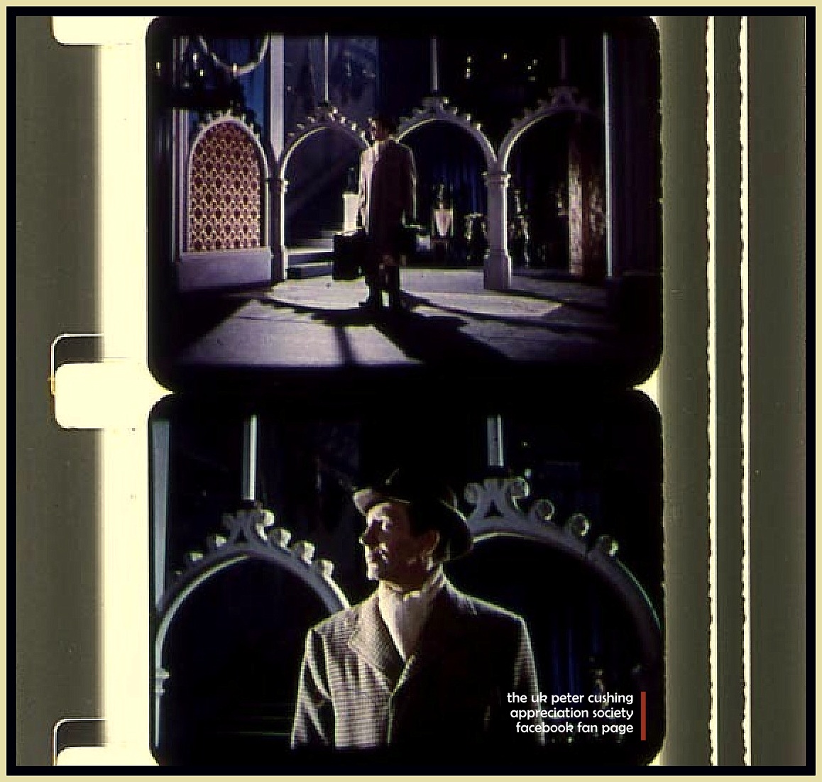 The Black Box Club: PETER CUSHING 16MM FILM FRAMES: HAMMER FILMS ...