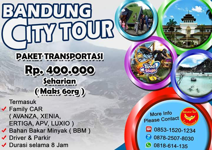 BANDUNG CITY TOUR PAKET TRANSPORTASI ~ Banana Tour Indonesia