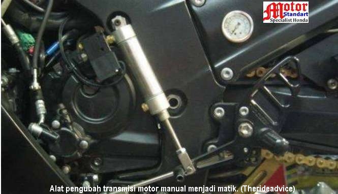 Alat Pengubah Transmisi Motor Manual Jadi Matik - MOTOR STANDART