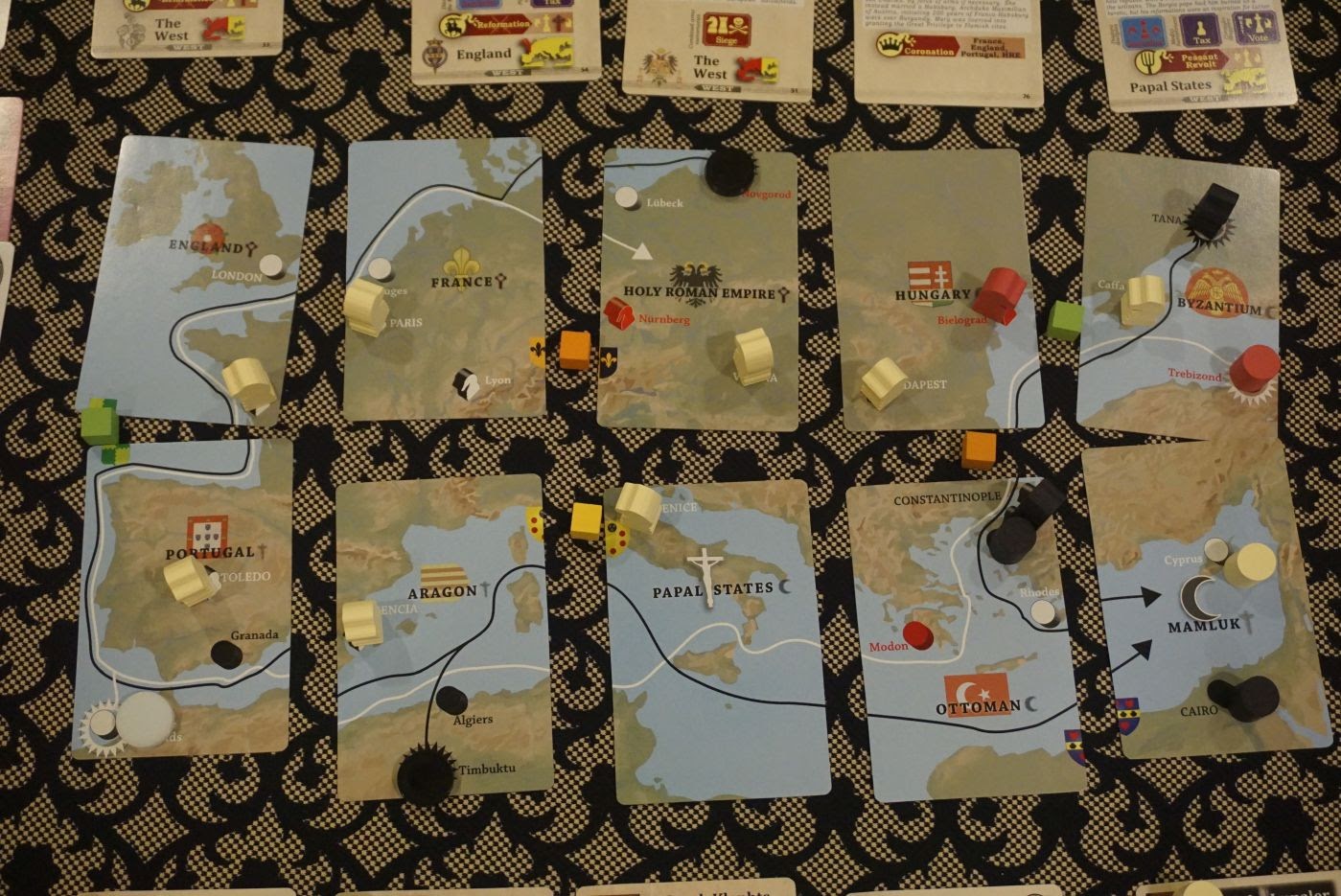 Hiew's Boardgame Blog: Pax Renaissance