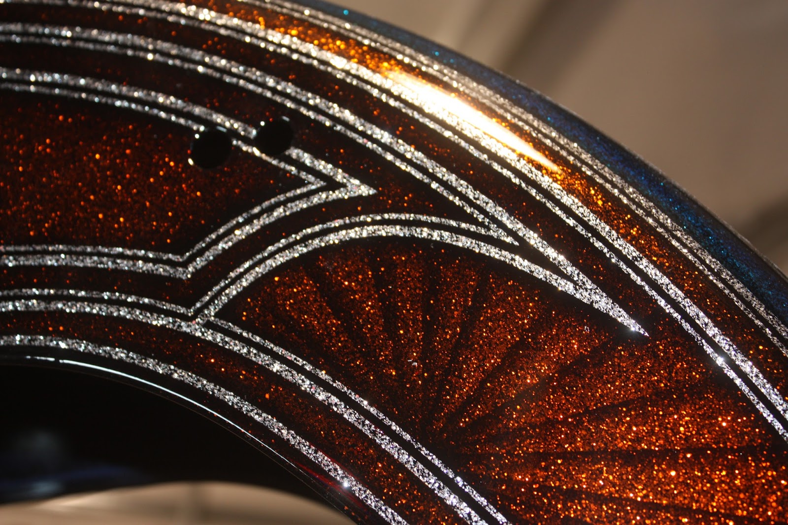 Online Motorcycle Paint Shop: Rootbeer Brown, Blue Metal Flake with ...