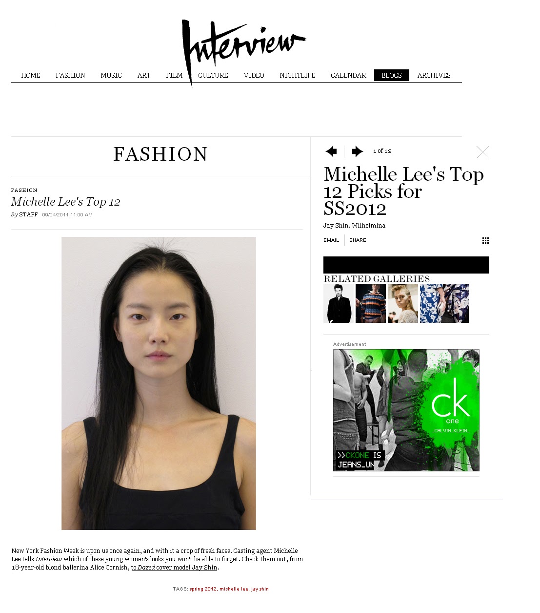 ED@KOREA, ED CHOI'S WESTERN AND KOREAN MODELS: Jay Shin Michelle Lee ...