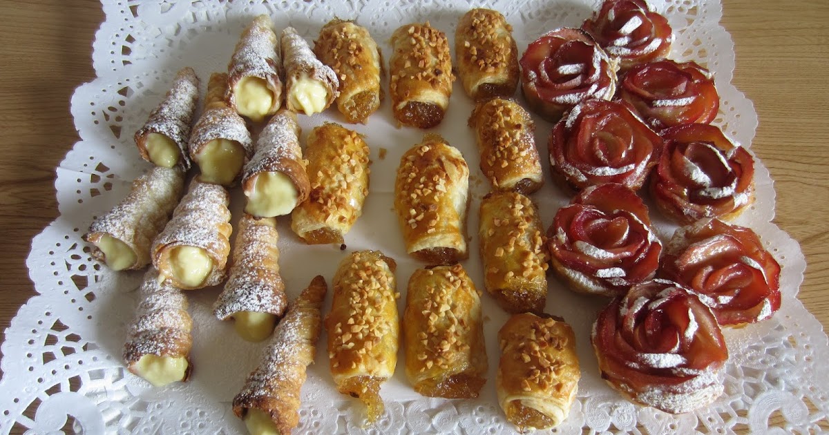 ROSQUILLAS Y ROSCONES: Pastelitos variados de hojaldre (I)