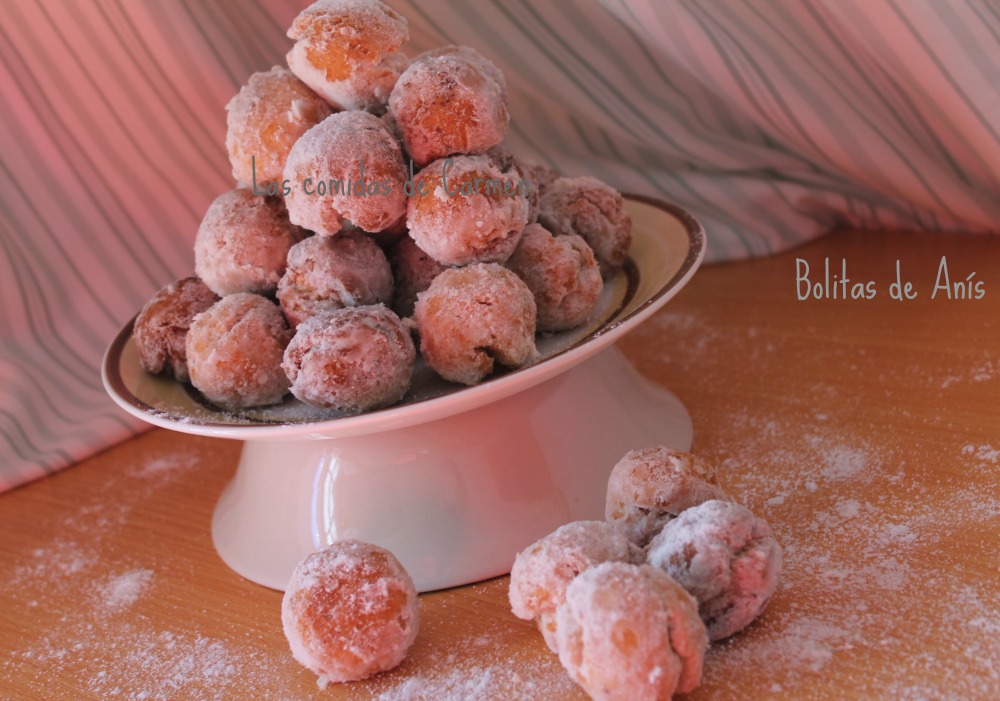 LAS COMIDAS DE CARMEN: BOLITAS DE ANÍS