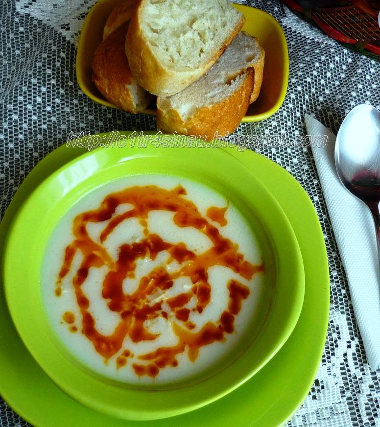 Citra's Home Diary: İşkembe Çorbası (Turkish beef tripe soup)