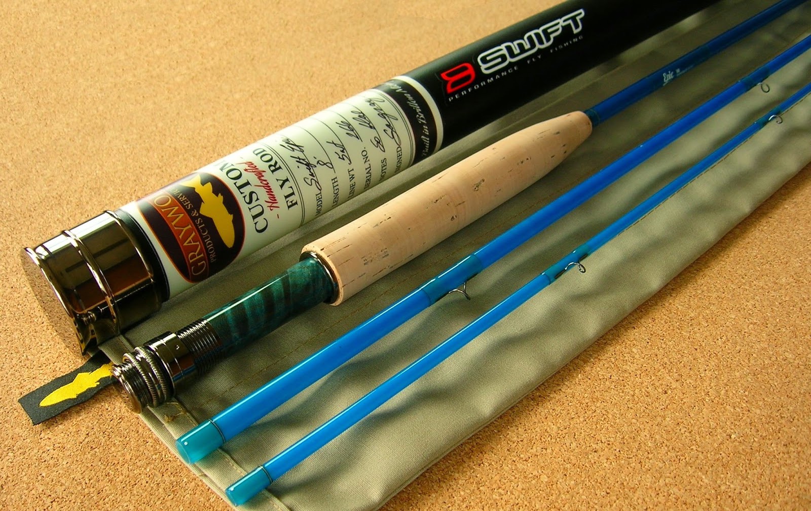 EPIC so Blue 580 | Rod Photos | Fiberglass Flyrodders