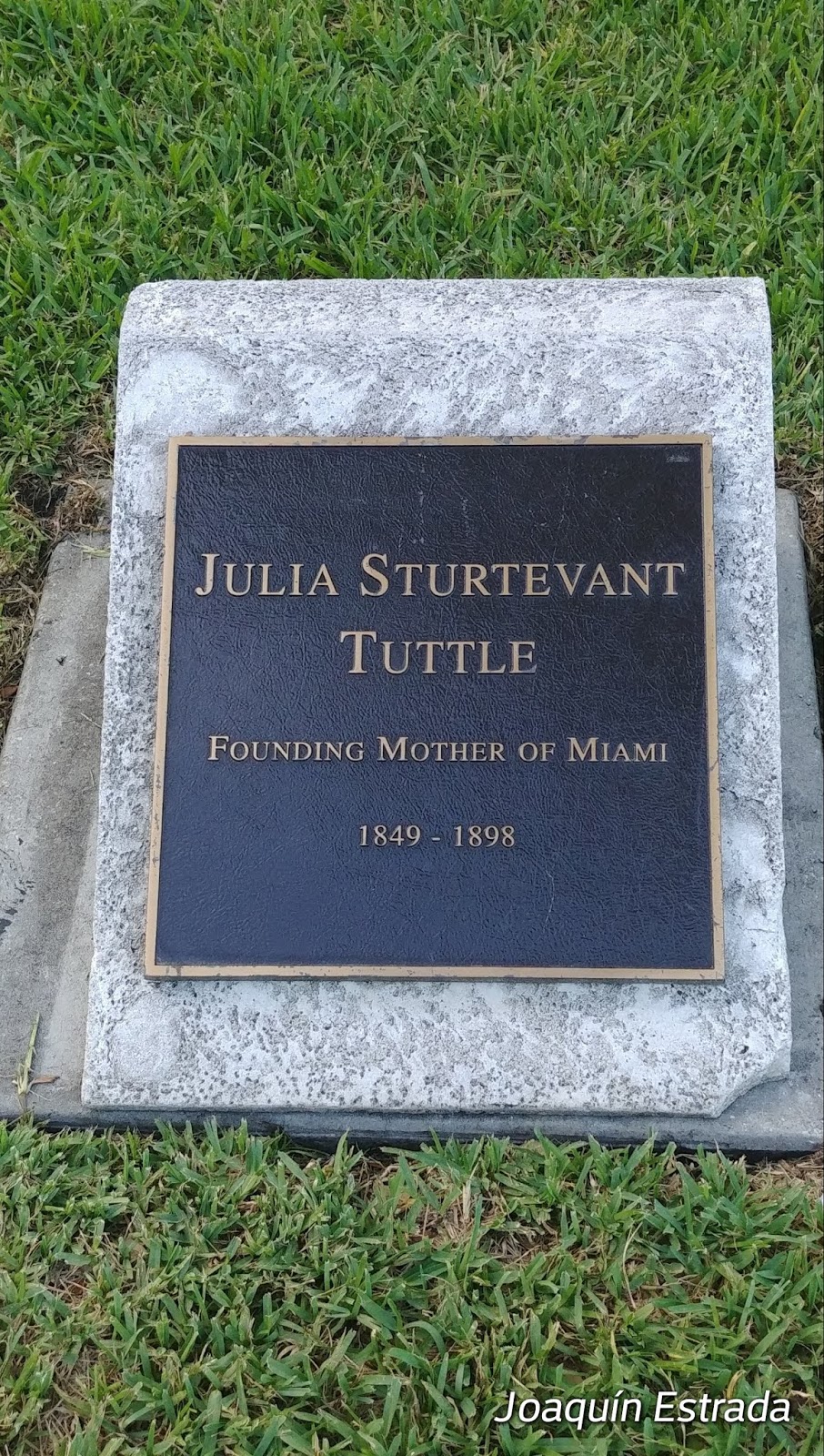 Gaspar, El Lugareño: Julia Tuttle "Mother of Miami" (January 22, 1849 ...