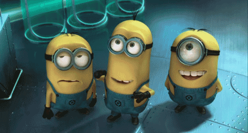 AKI GIFS: Gifs animados Minions