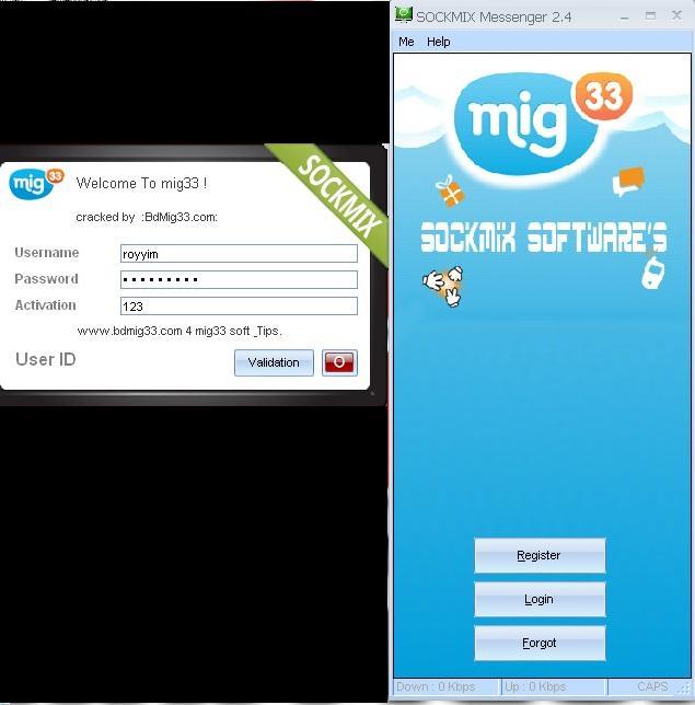 Mig33 sampit_terindah: Aplikasi mig33